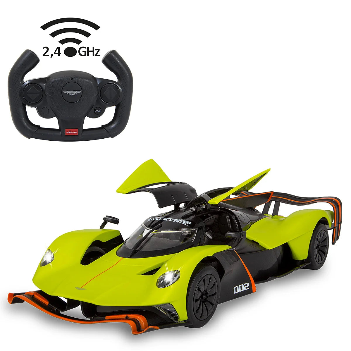 Aston Martin Valkyrie RC 1/14 – RASTAR – Mario Toys